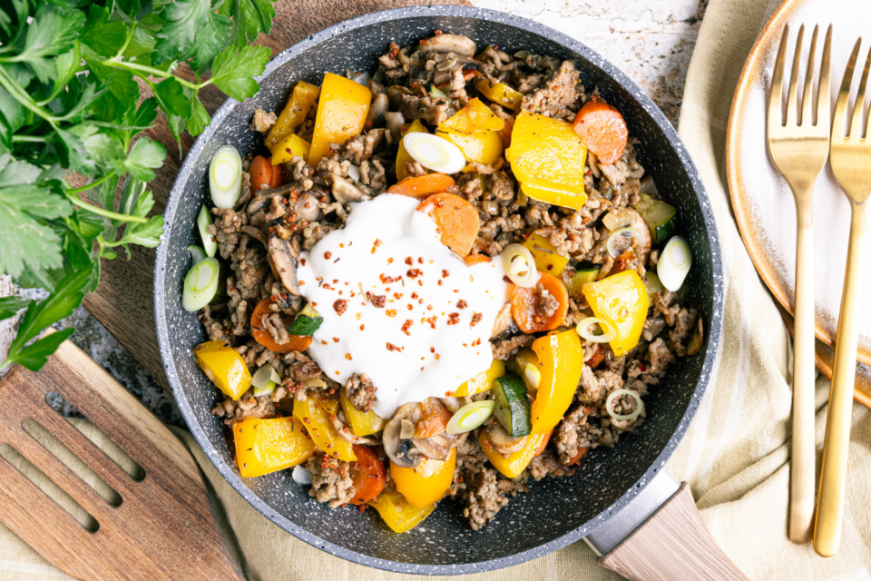 Hackfleischpfannen-Rezepte: schnell, deftig & unkompliziert