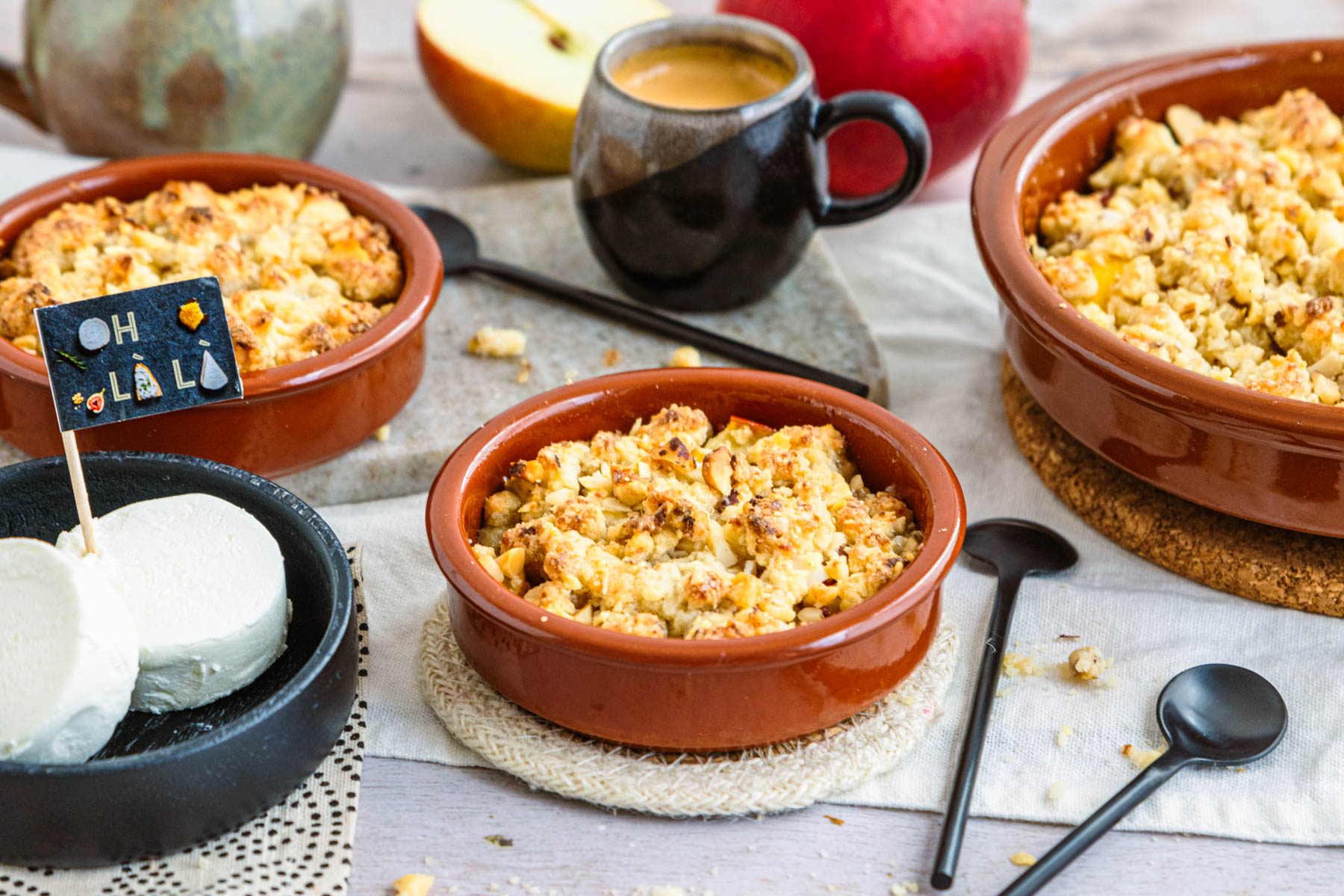 Einfache Crumble-Rezepte