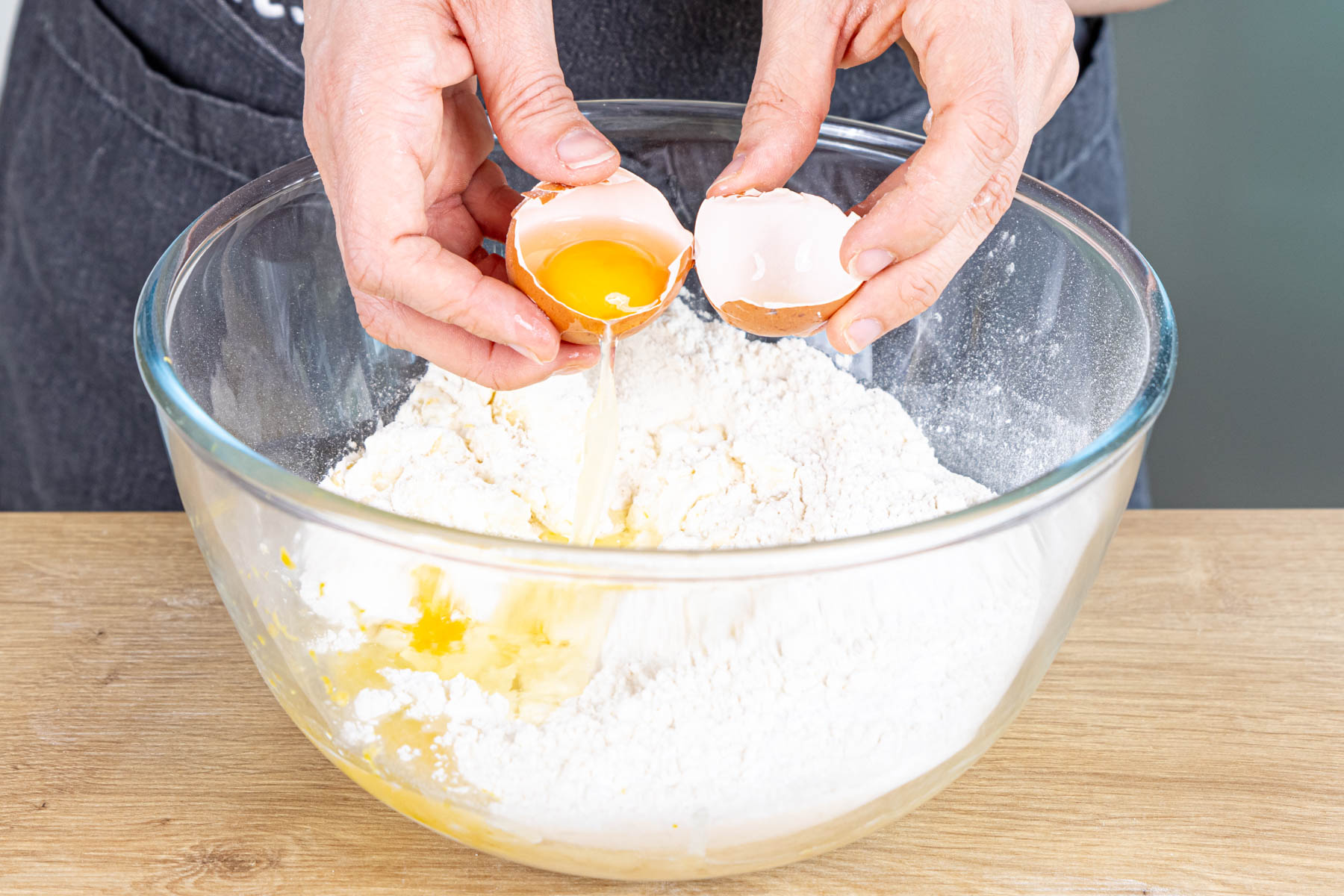 Quarkhasen aus Quark-Öl-Teig