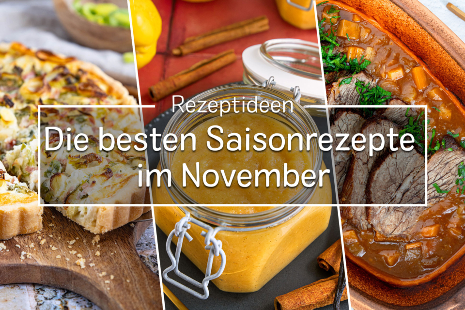 Saisonale Rezepte im November