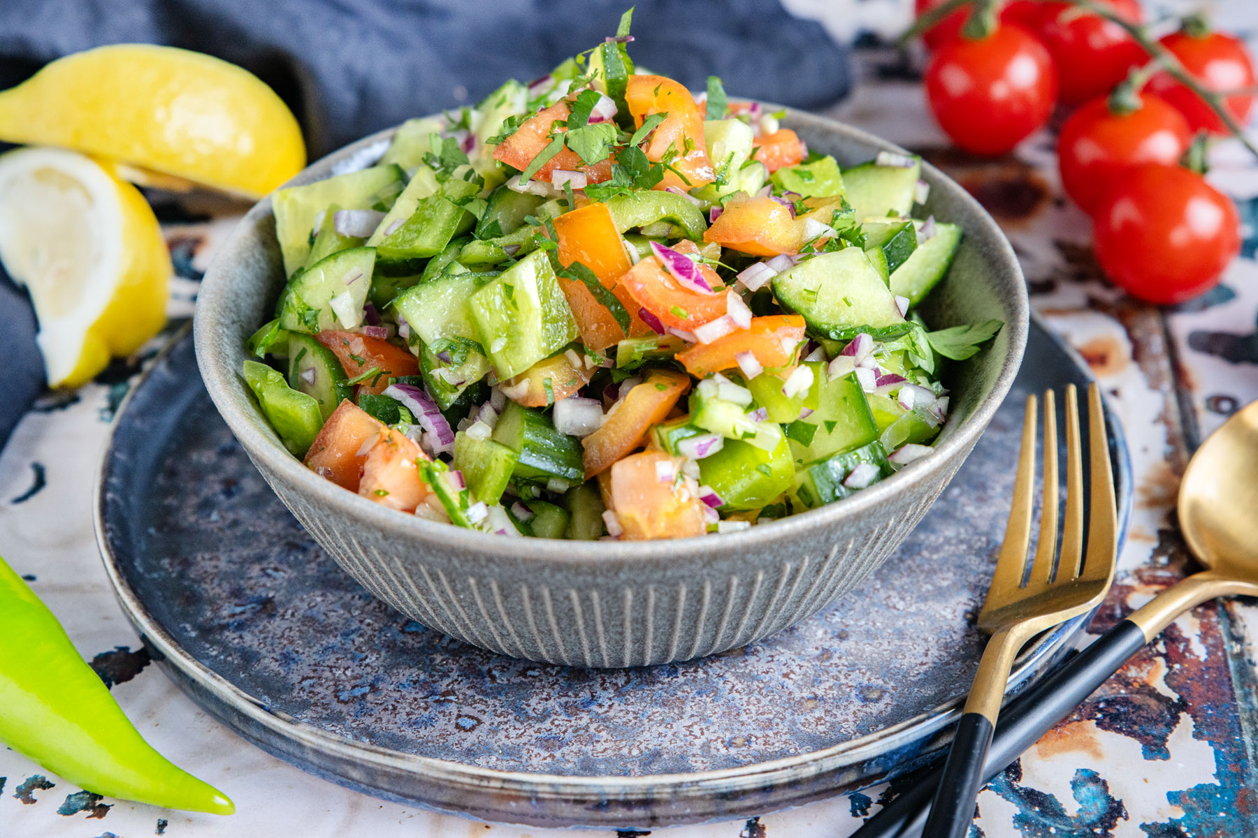 Gesunde Salate Rezepte: leicht & lecker