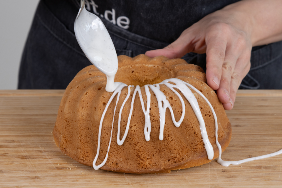 Vanillekuchen mit Puddingpulver