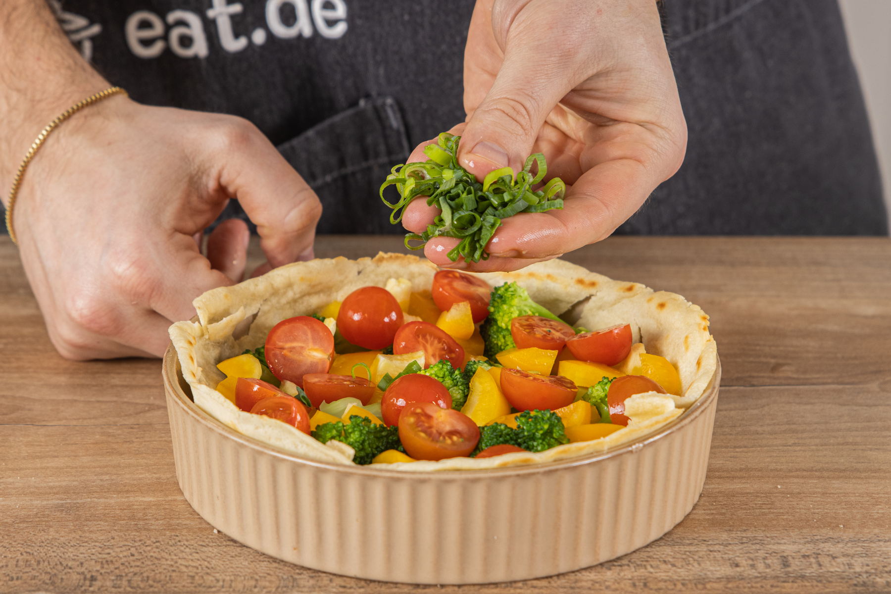 Wrap-Quiche | Rezept