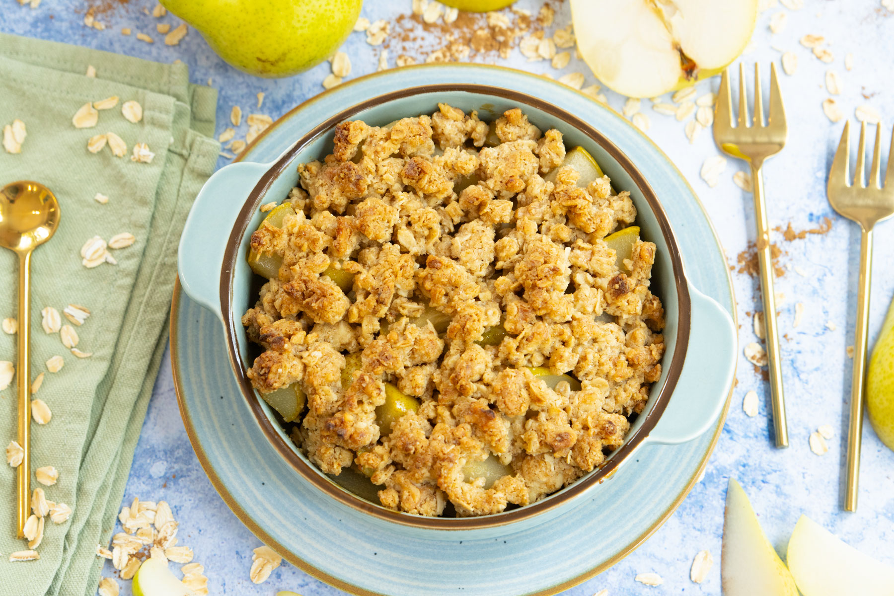 Einfache Crumble-Rezepte