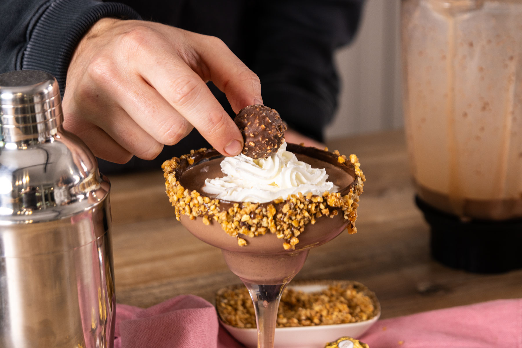 Ferrero Rocher Martini | Rezept