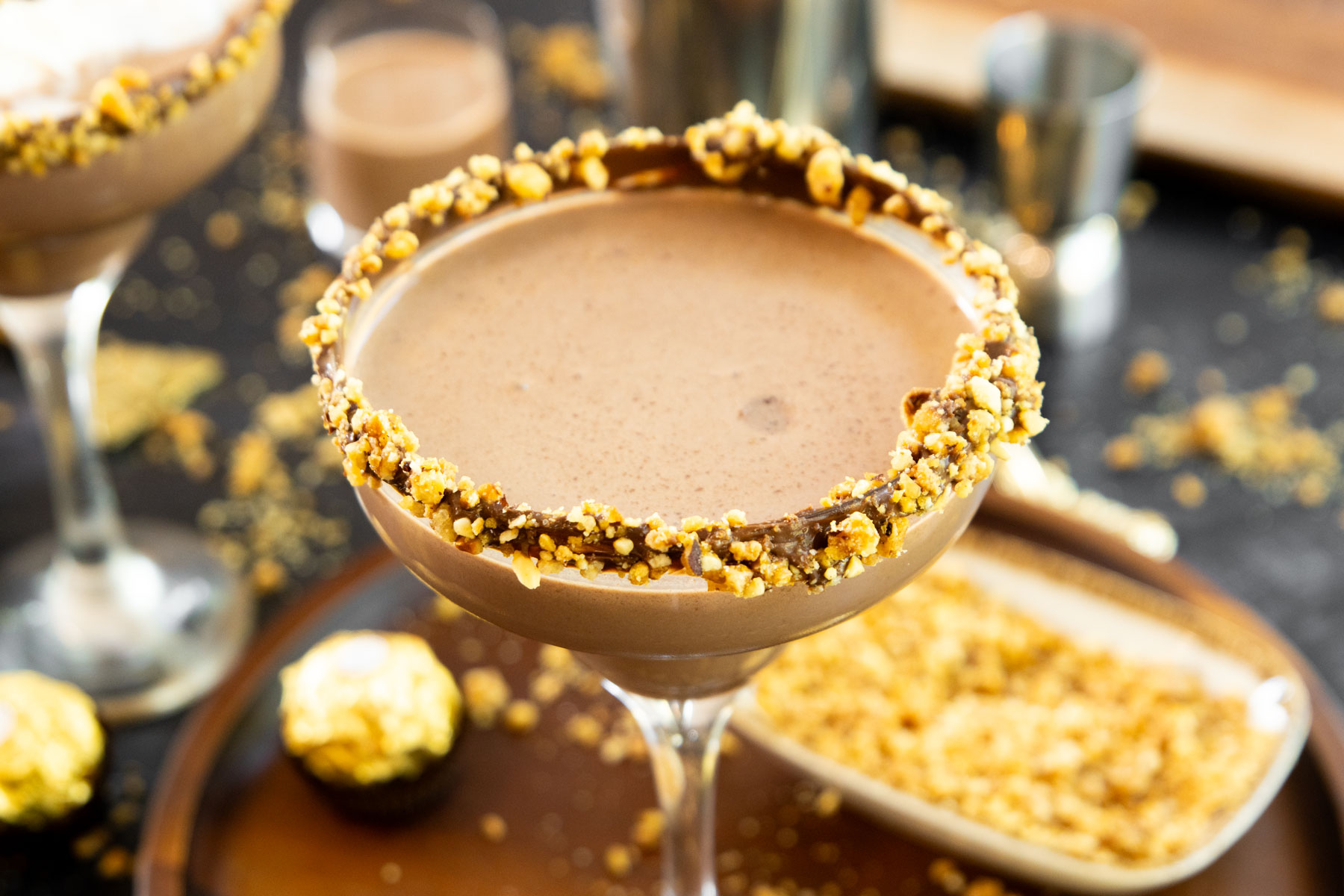 Ferrero Rocher Martini | Rezept
