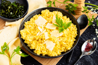 Safranrisotto | Rezept