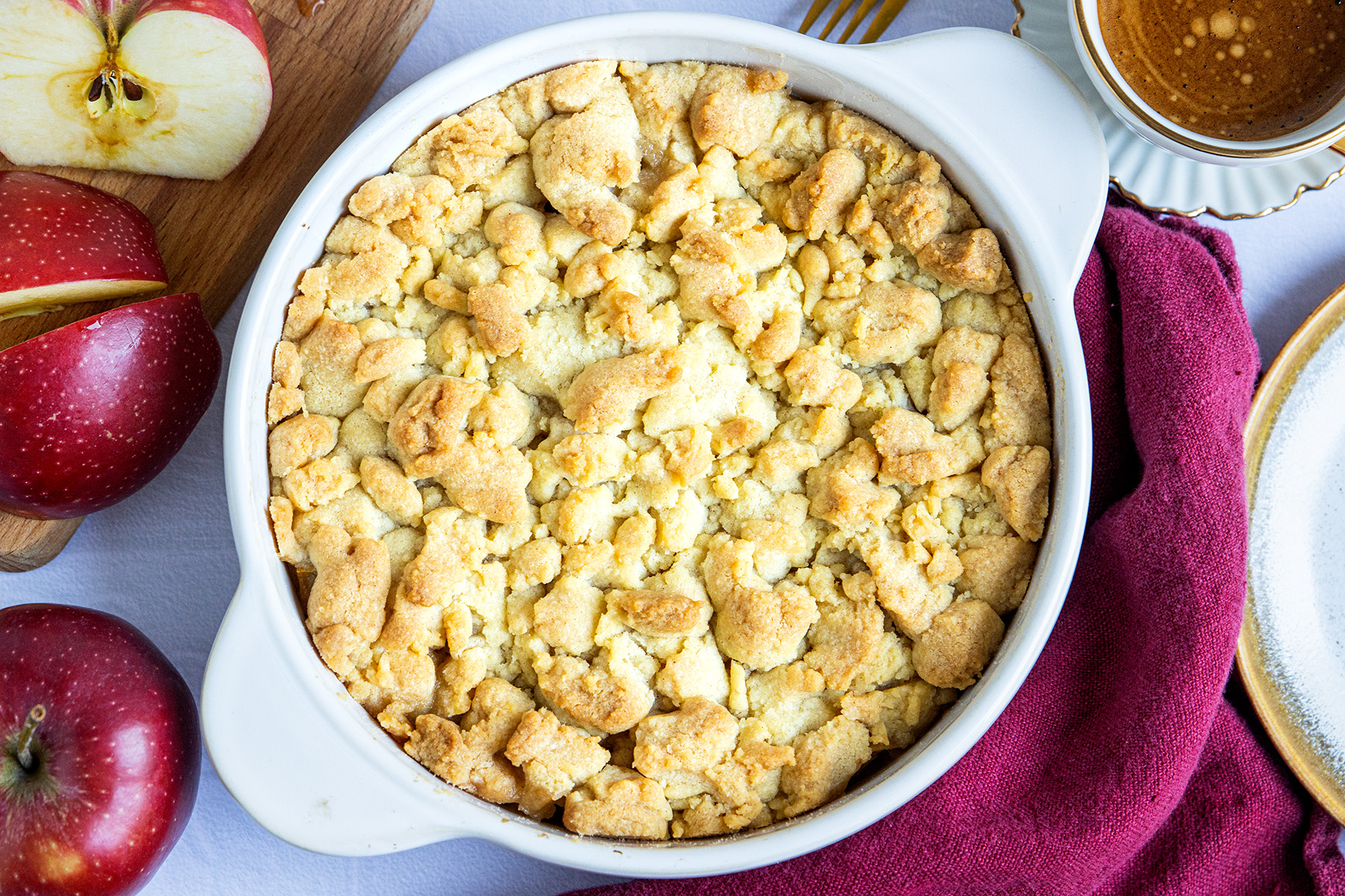 Einfache Crumble-Rezepte