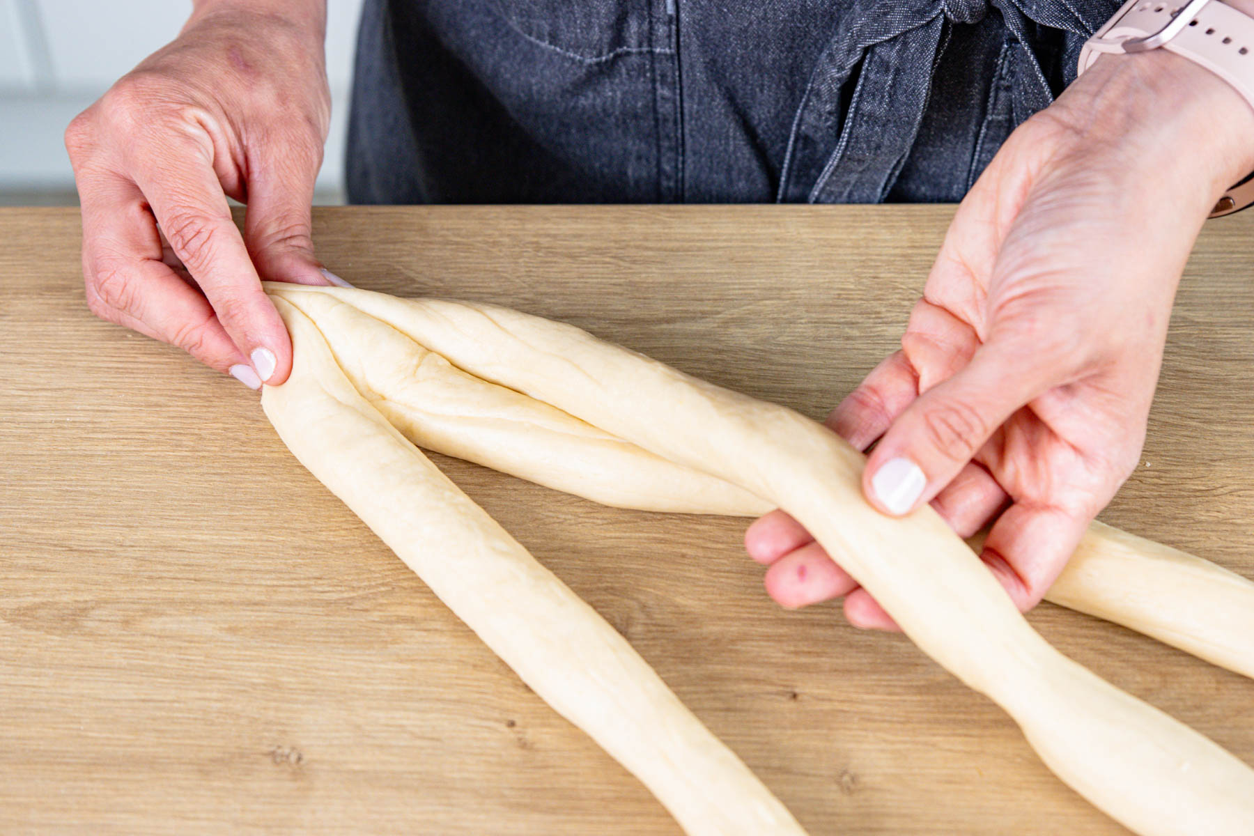 Einfacher Hefezopf nach Landfrauen-Art