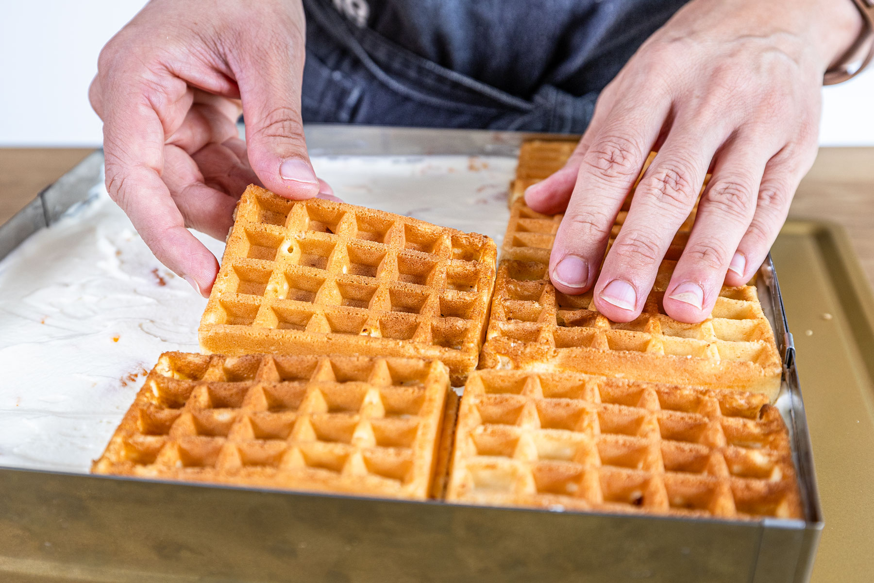 Spannende Waffelkuchen Rezept Einfach Fotos