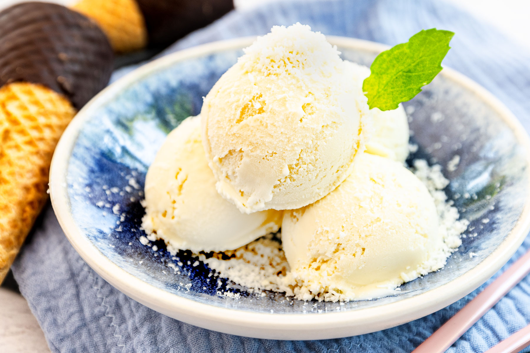 Kokoseis Selber Machen Mit Eismaschine