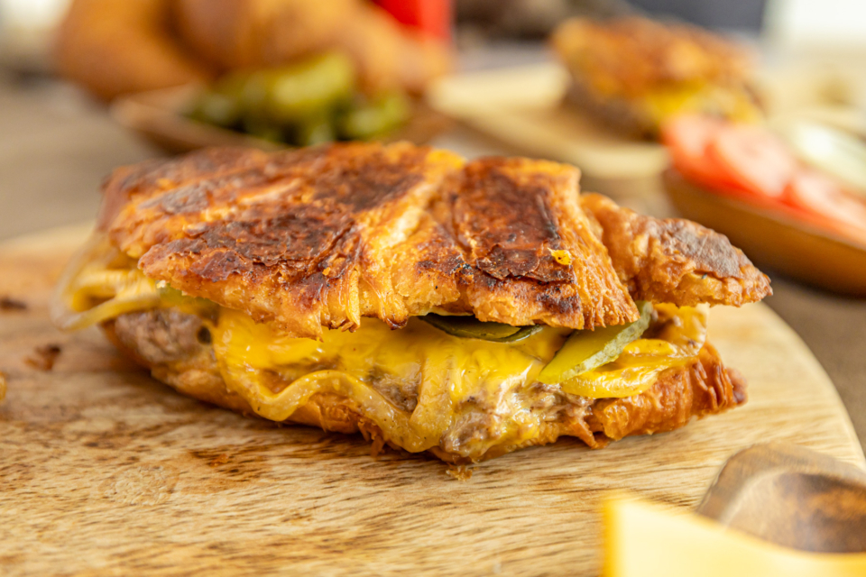 Croissant Smash Burger