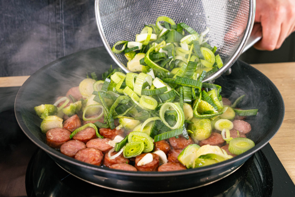 Herbsteintopf mit Mettenden | Rezept