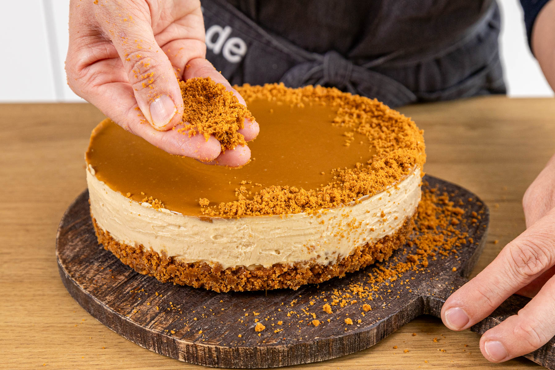 Lotus Cheesecake: einfacher Käsekuchen ohne Backen | Rezept