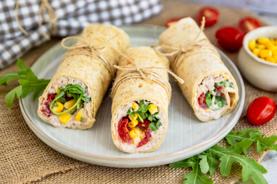 Rezepte für Wraps: vielfältige & einfache Ideen