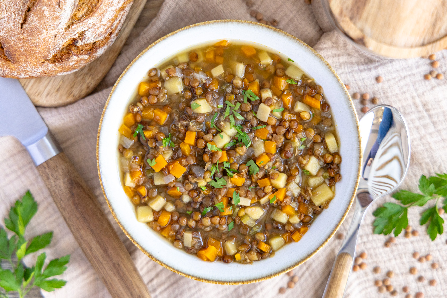 Köstliche Rezepte für Linsensuppen von traditionell bis modern