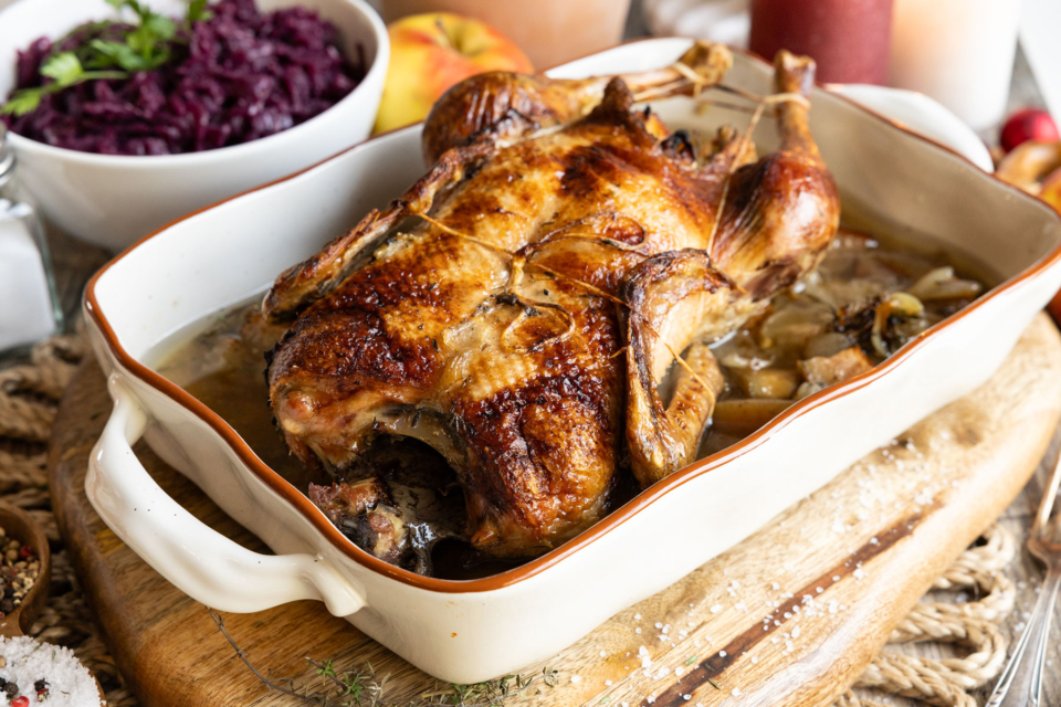 Ente im Backofen: bei wie viel Grad braten?