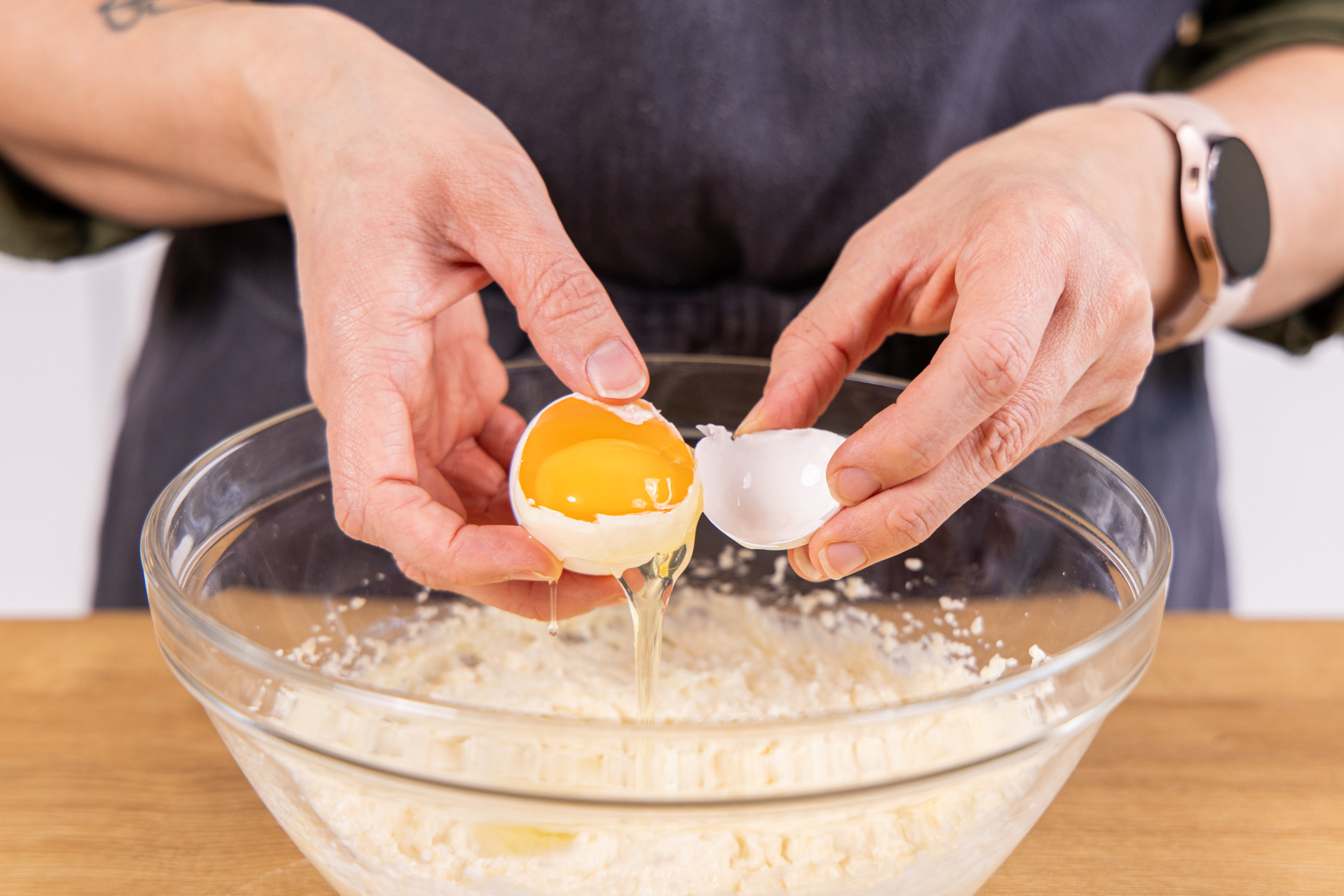 Matcha Cookies mit weißer Schokolade