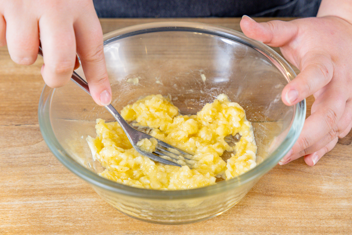 Fluffige Bananen Pancakes für Babys und Kleinkinder