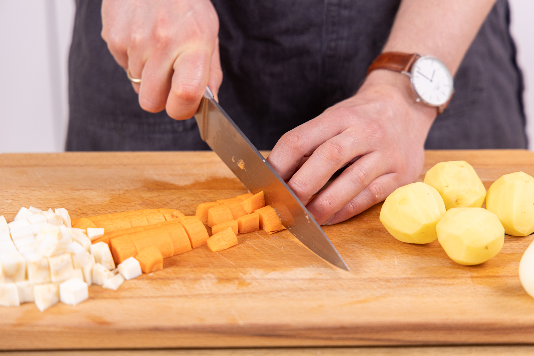 Wirsingeintopf mit Rindfleisch