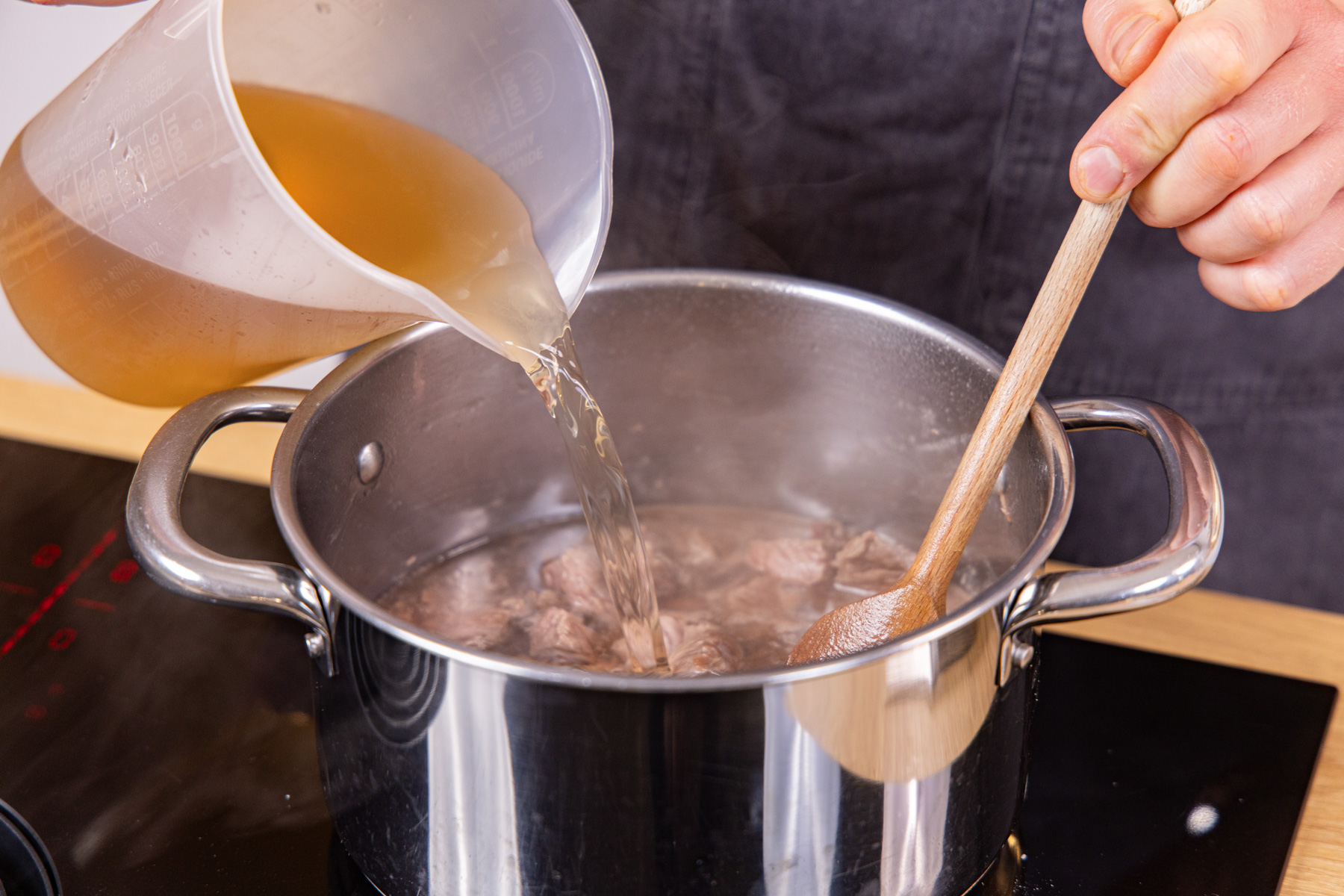 Wirsingeintopf mit Rindfleisch