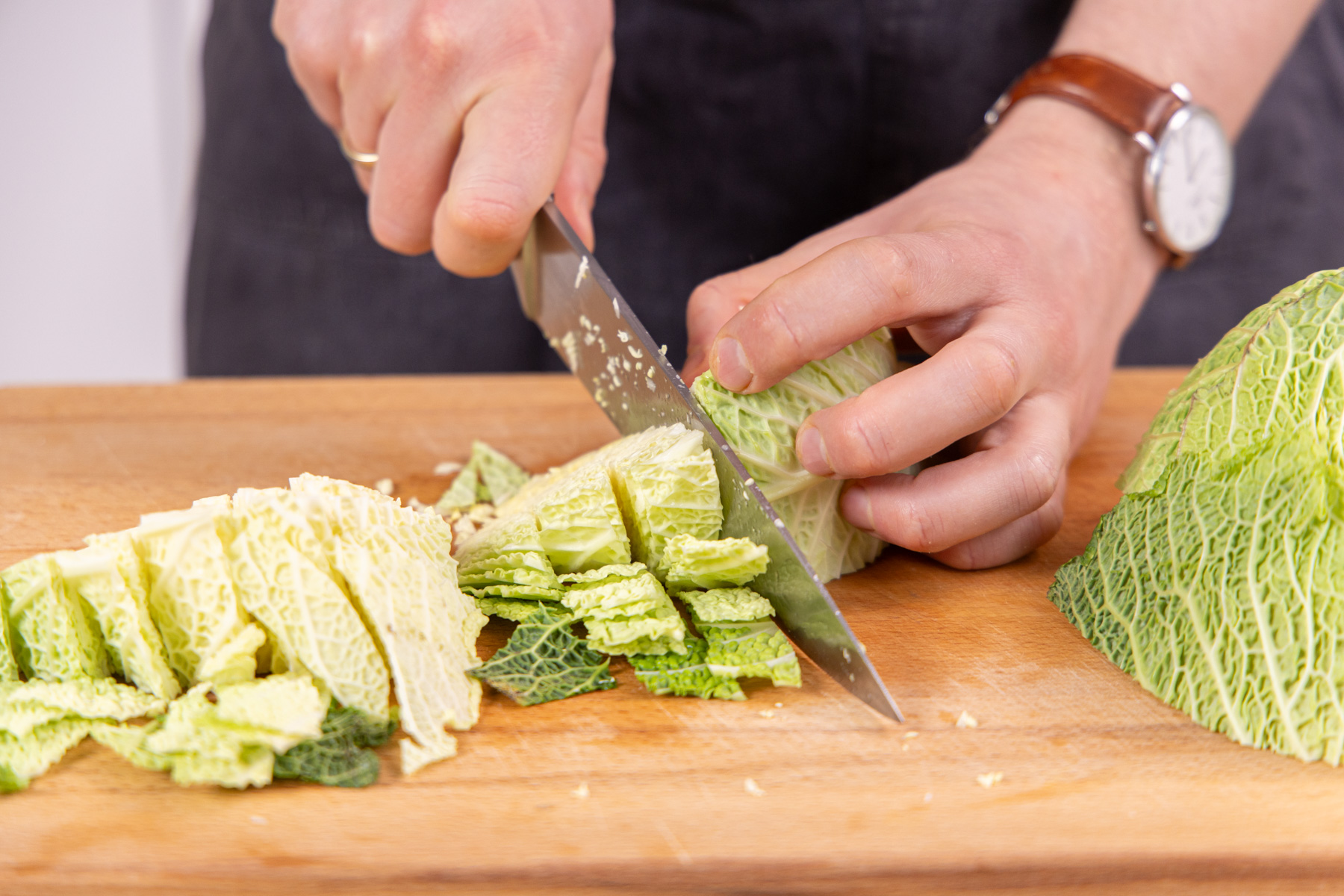 Wirsingeintopf mit Rindfleisch