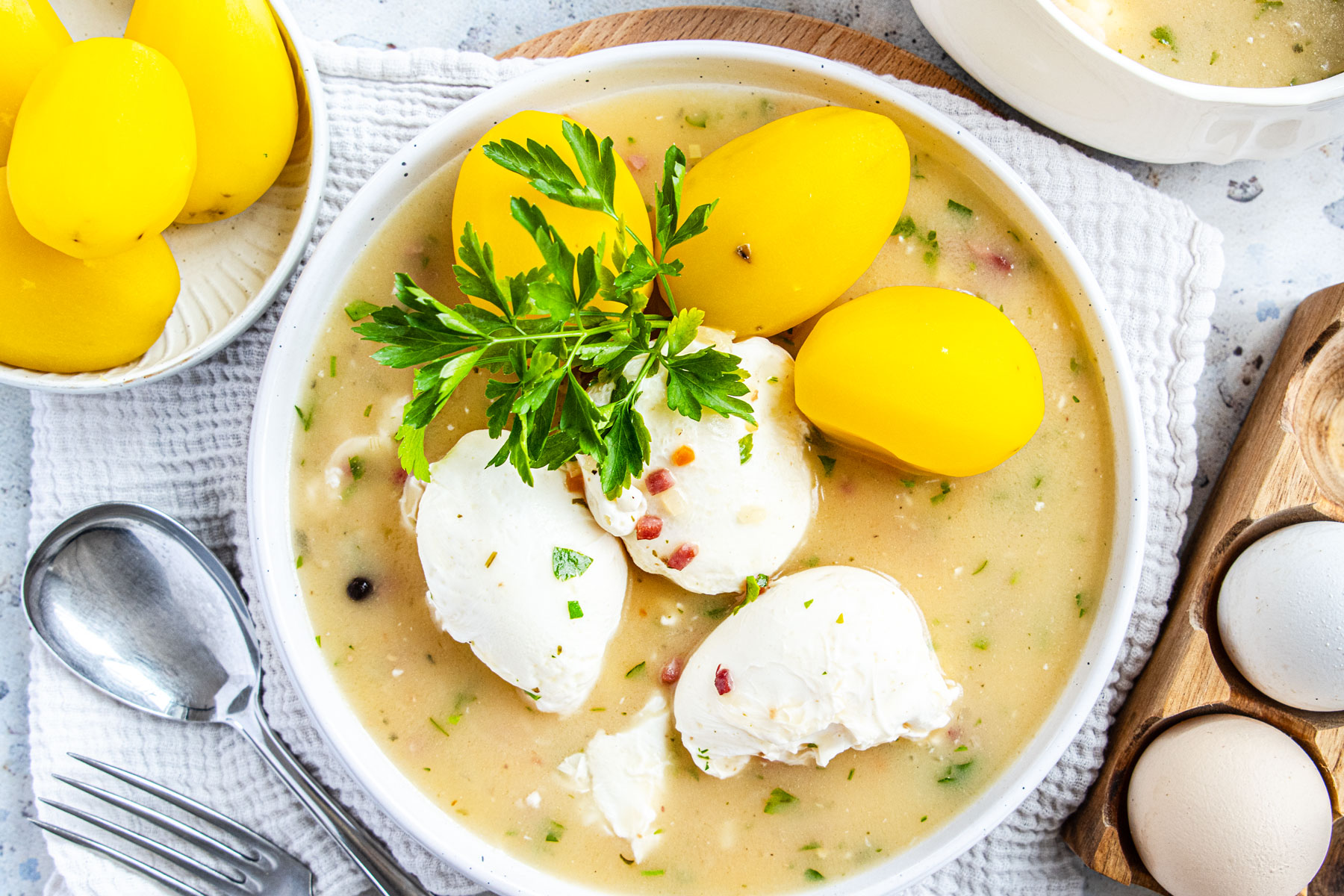 Saure Eier nach Omas Rezept