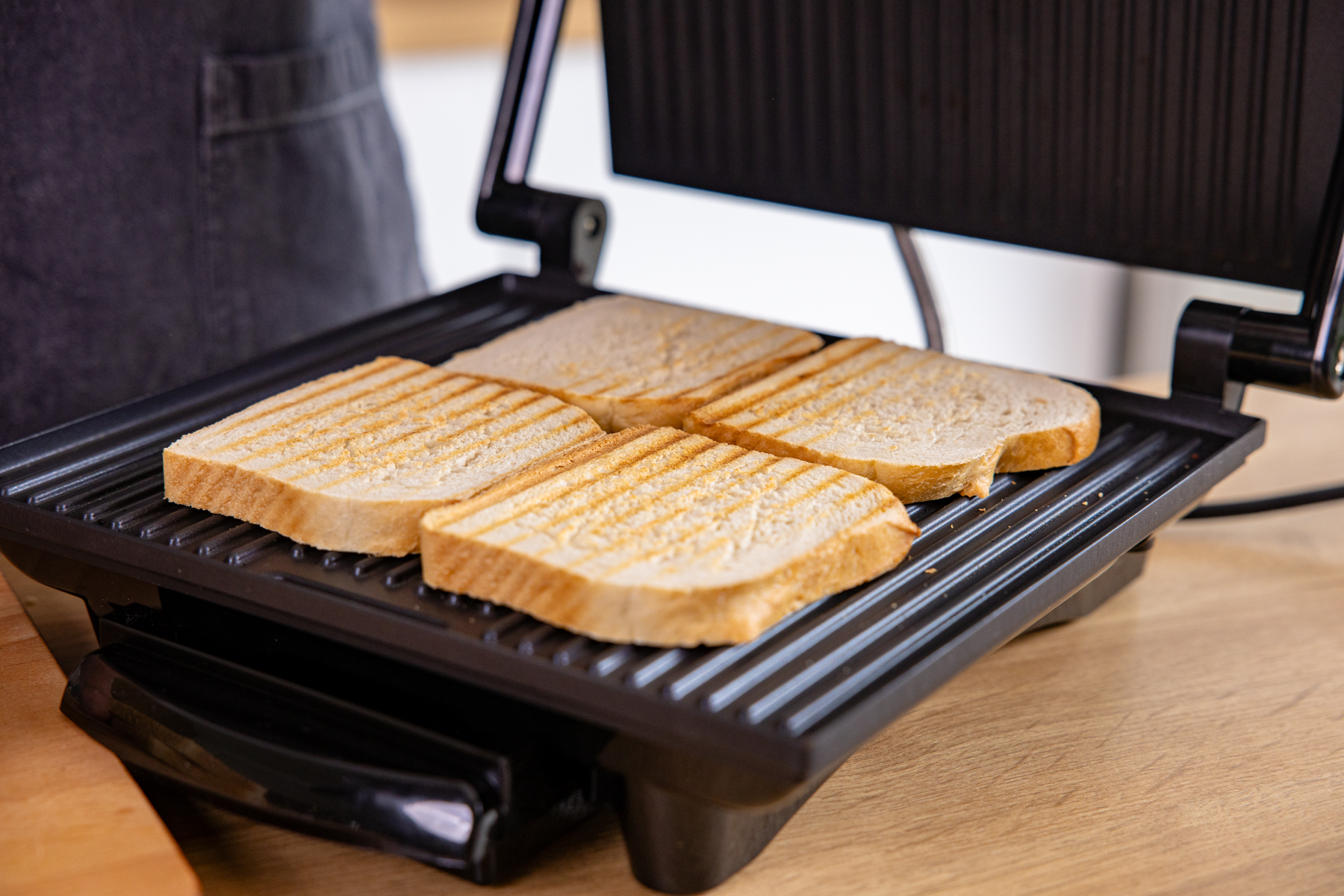 Club Sandwich aus dem Kontaktgrill