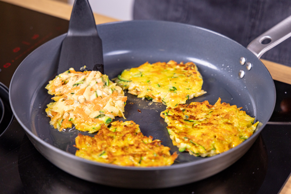 Gemüsepuffer: das einfache & schnelle Rezept
