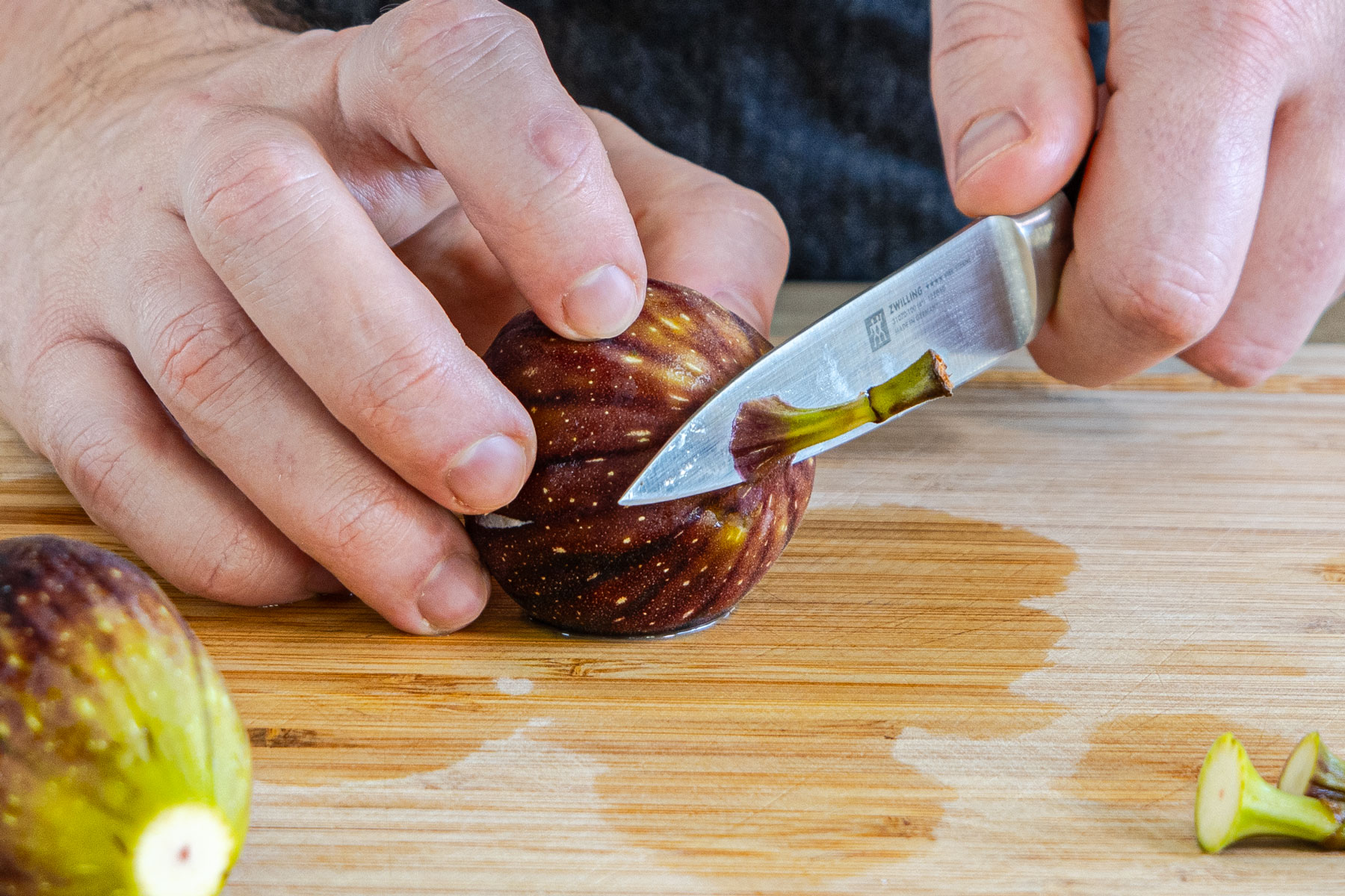 Feigen mit Ziegenkäse