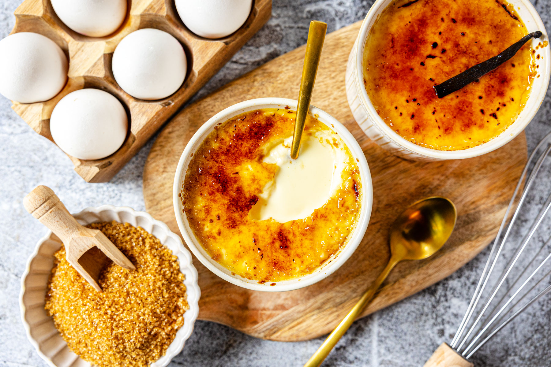 Crème Brûlée: nach französischem Original-Rezept