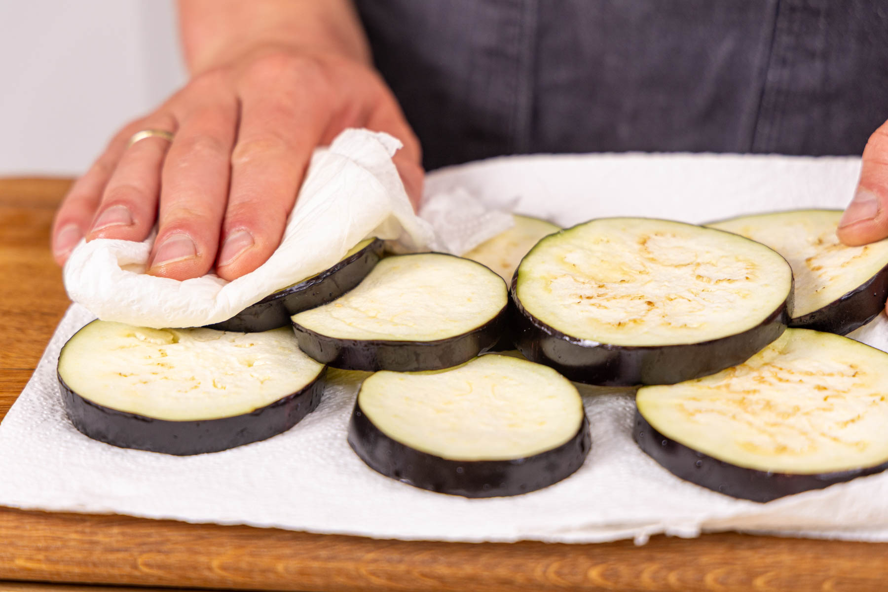 Panierte Auberginen: knusprig & einfach