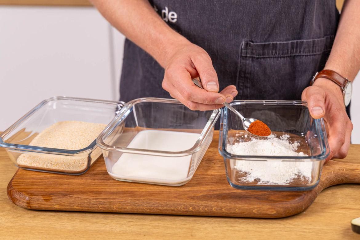 Panierte Auberginen: knusprig & einfach