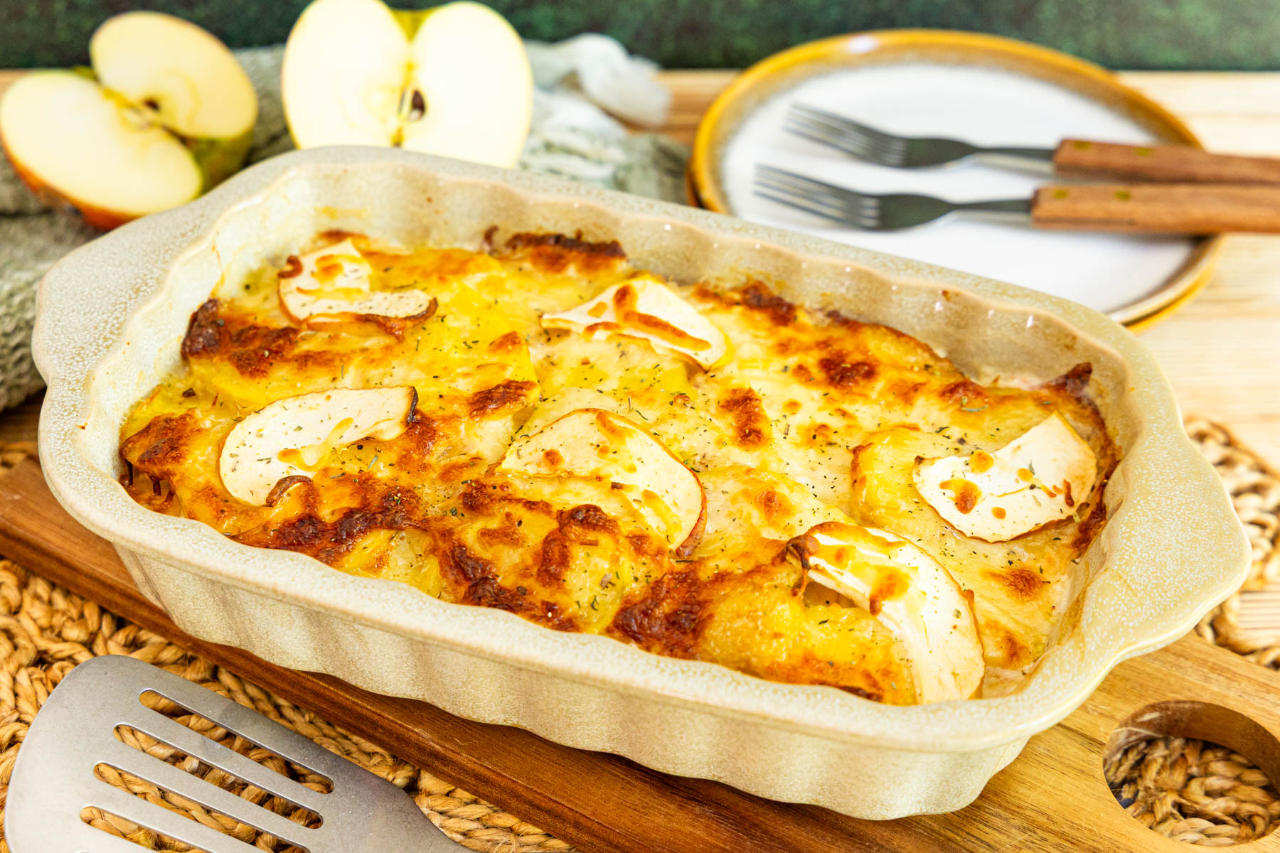 Wunderschãƒâne Kartoffel Apfel Gratin Ebenbild