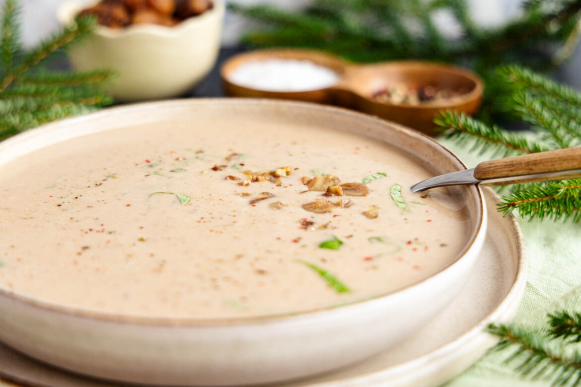 Maronensuppe aus dem Thermomix®: einfach & cremig