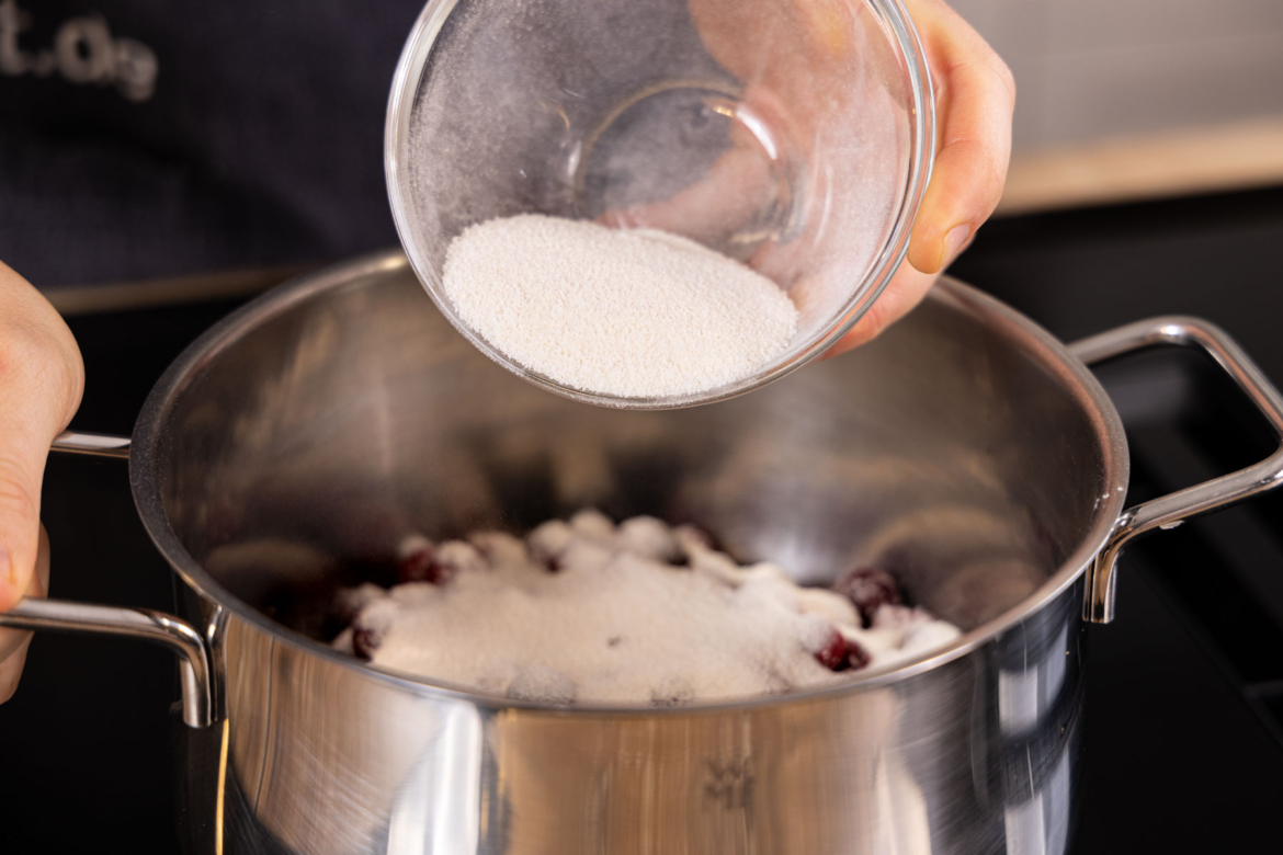 Preiselbeermarmelade selber machen